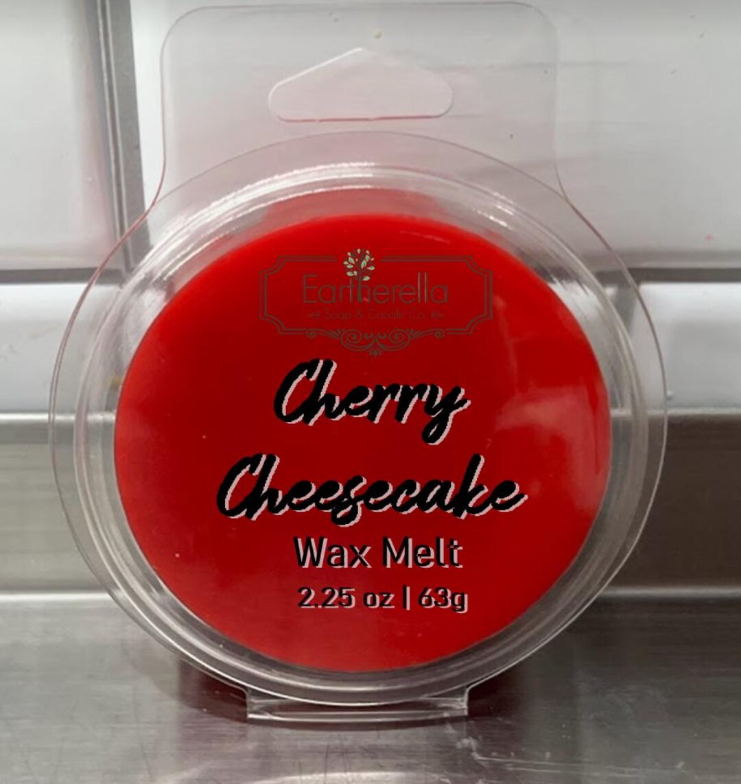 CHERRY CHEESECAKE Wax Melts Tarts | Round Clamshell | 2.7 Oz - Etsy