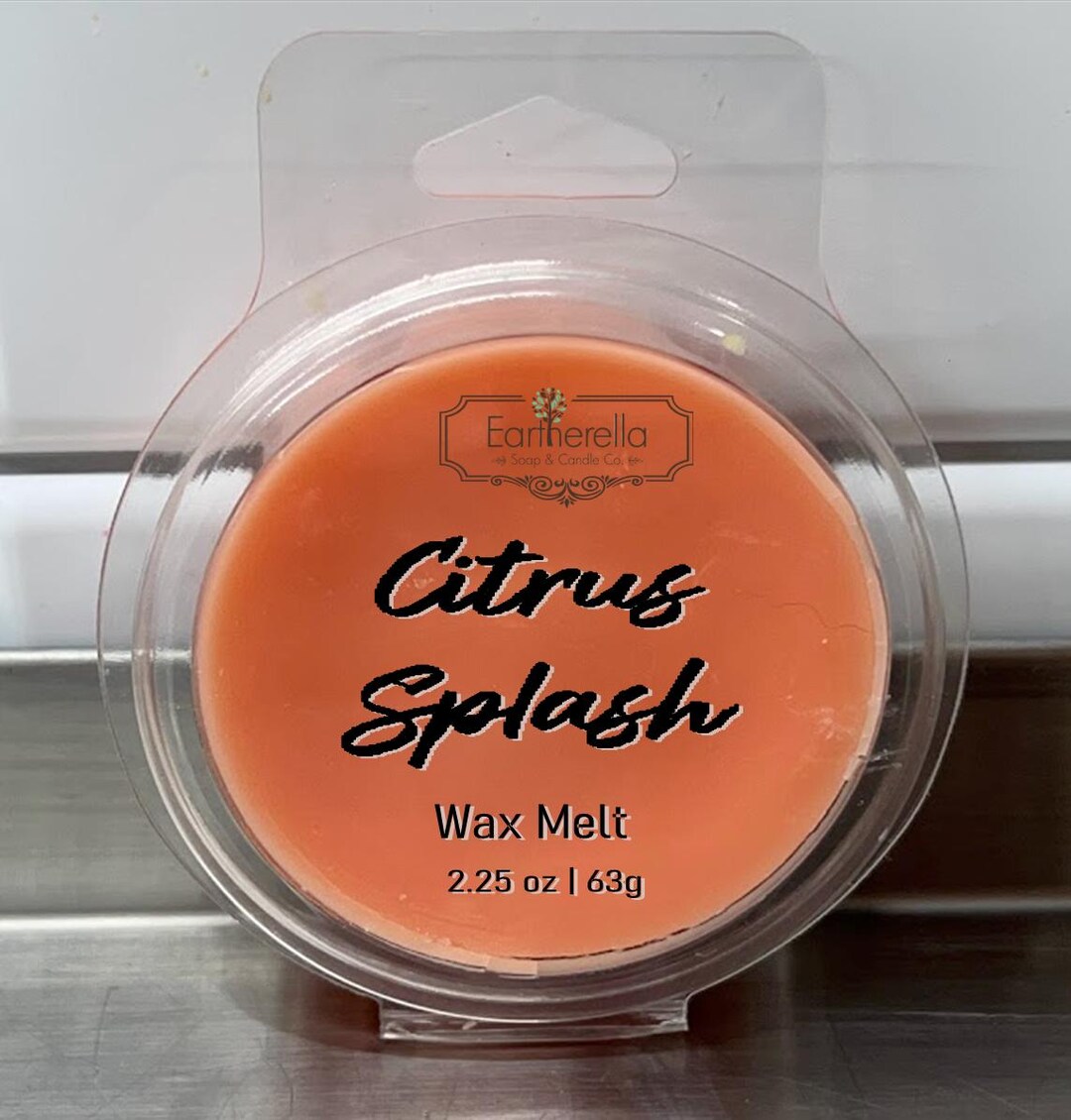 CITRUS SPLASH Wax Melts Tarts | Round Clamshell | 2.7 Oz - Etsy