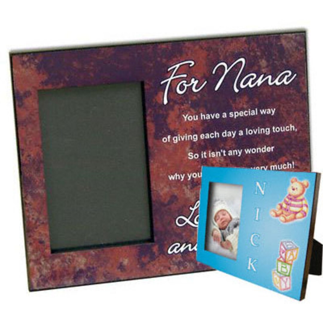 Personalized Photo Frame - Etsy