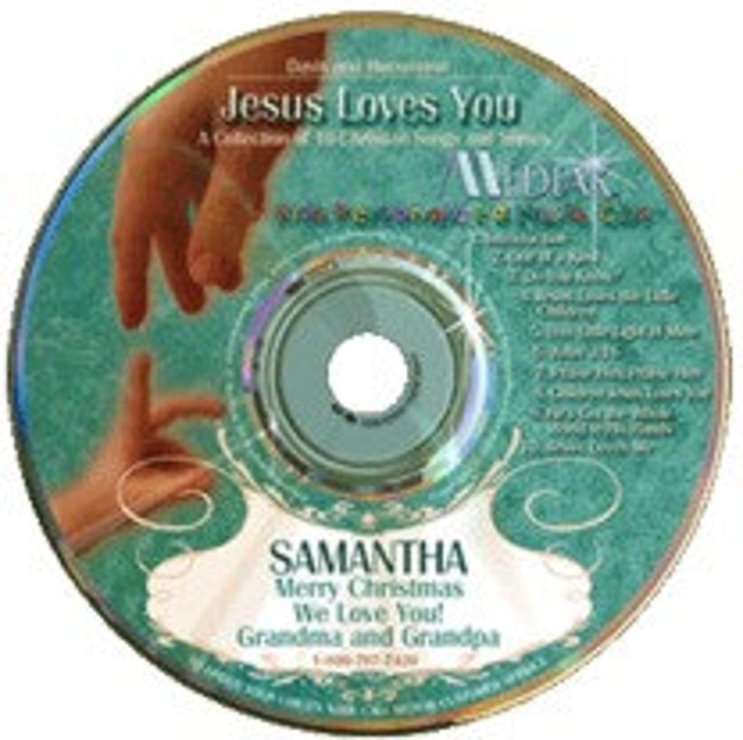 Personalized Christian Music CD - Etsy