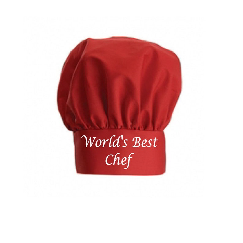 Sombrero de chef impreso personalizado - Etsy España