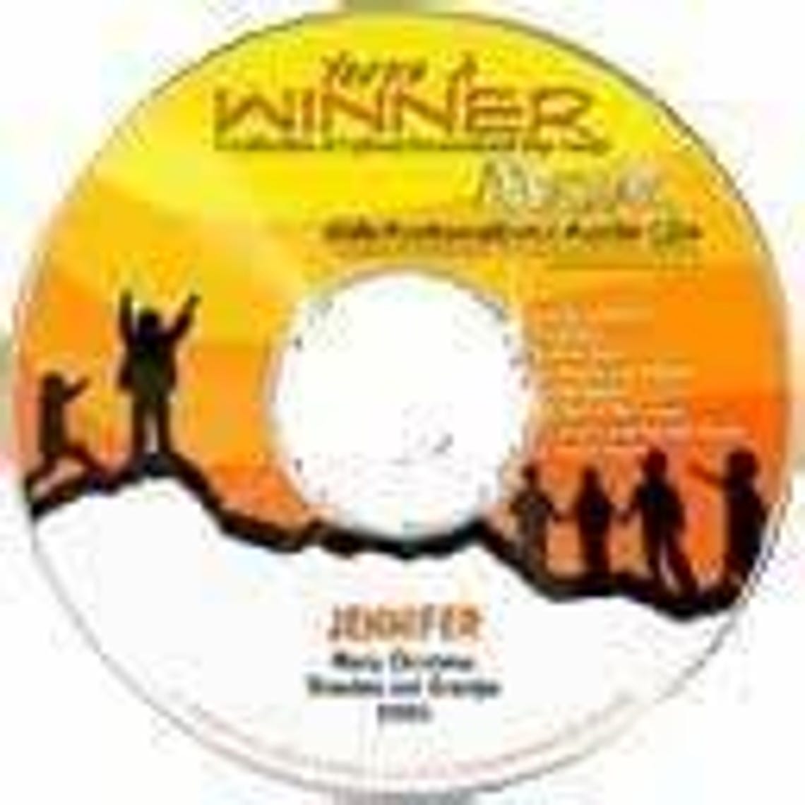 Personalized Children's CD With Their Names (contact Us Before Ordering ...