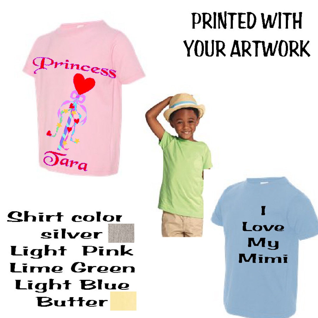 Custom Toddler Tee - Etsy