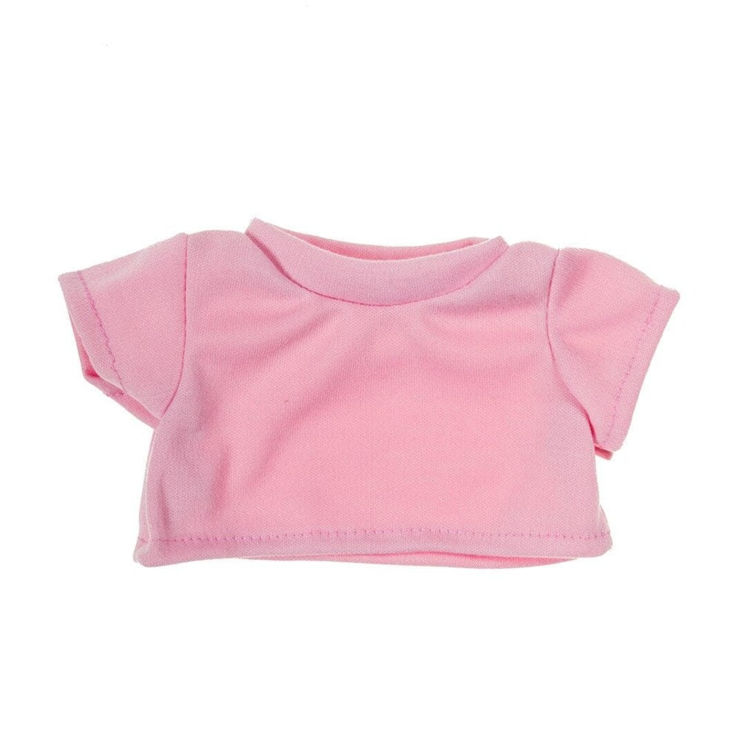 Personalized Printed Baby Pink Teddy Tee - Etsy
