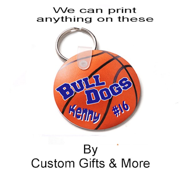 Personalized Plastic Key Ring - Etsy