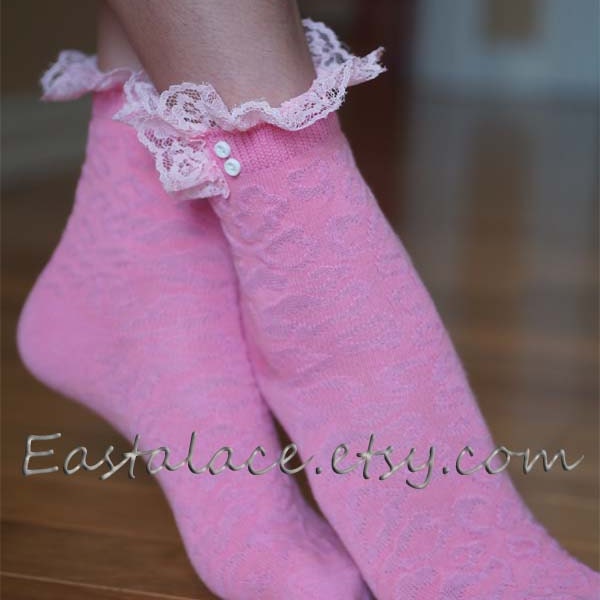 Lace Boot Socks - Etsy