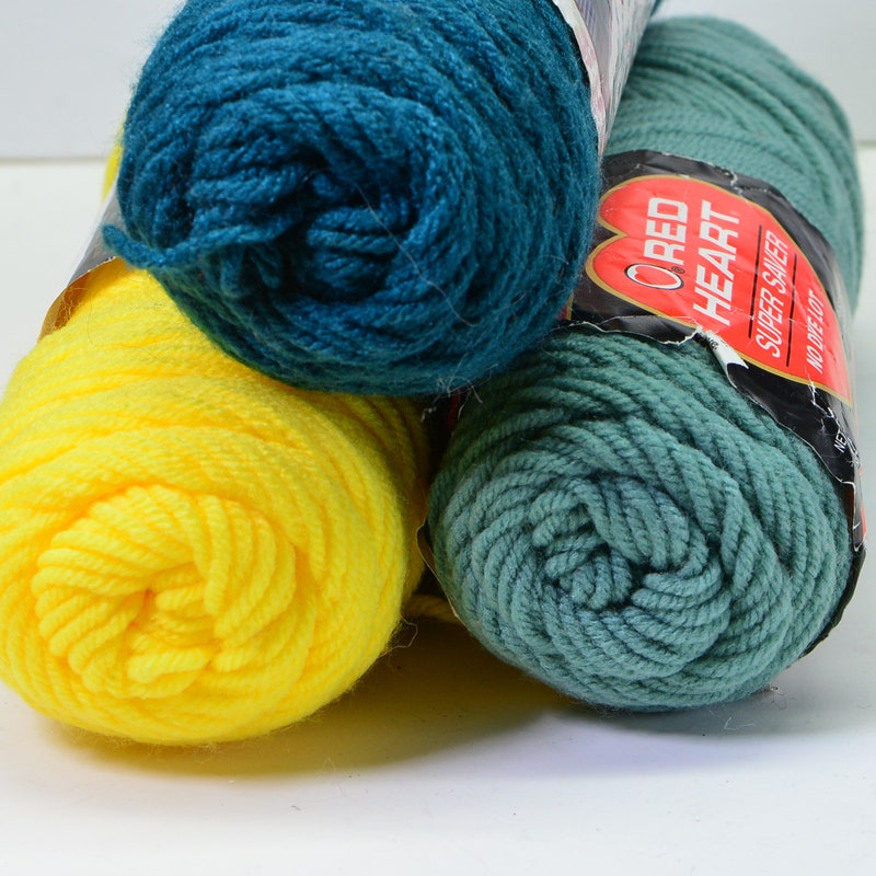 Red Heart Yarn - Etsy