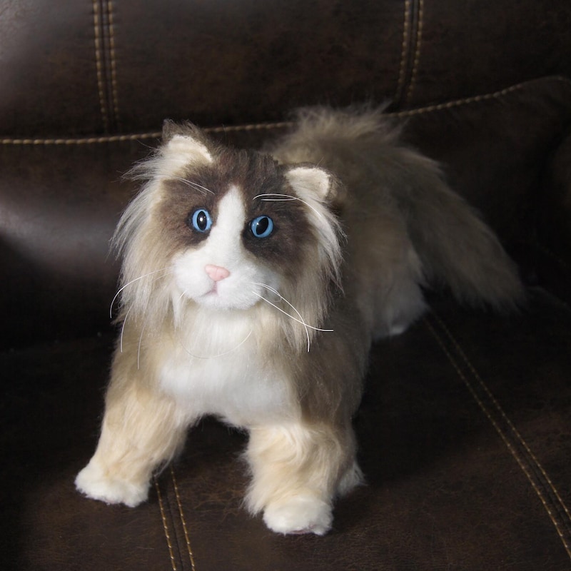 Long Black Cat Plush - Etsy