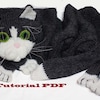 Kitty Cat Scarf – PDF Knitting Pattern - for Immediate Download - Etsy