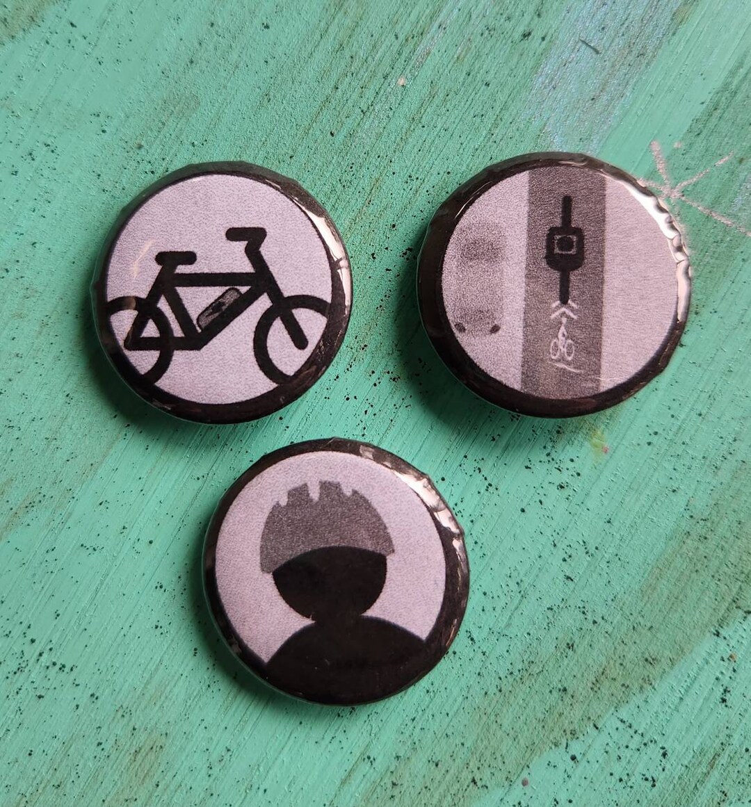 NYC Bike Map Button Pack 3 E-bikes 3 Buttons 1 FREE Button - Etsy
