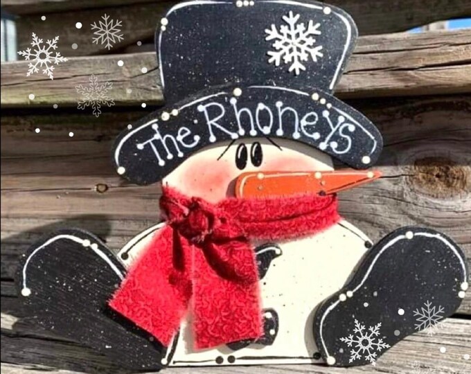 Baseball Snowman - Etsy