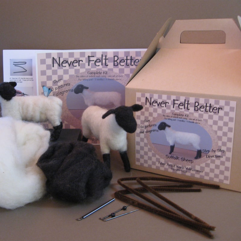 Sheep Felting Kit - Etsy