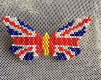Union Jack Butterfly - Etsy