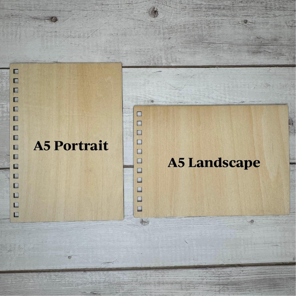 SVG and LIGHTBURN Cut Files for A4, A5, and A6 Metric Notebook and ...