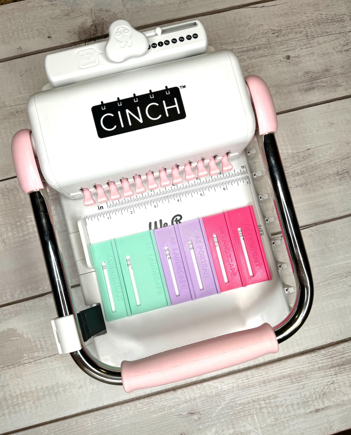 CINCH Binding Tool Alignment Guides for A4, A5, and A6 Metric Sized ...