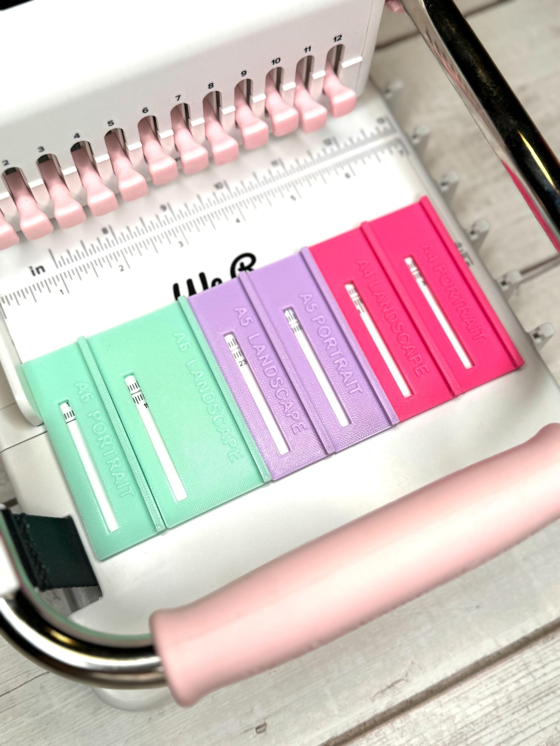 CINCH Binding Tool Alignment Guides for A4, A5, and A6 Metric Sized ...