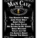 Man Cave Rules Sign 16X20 Digital Download Wall Art Large Format Man ...