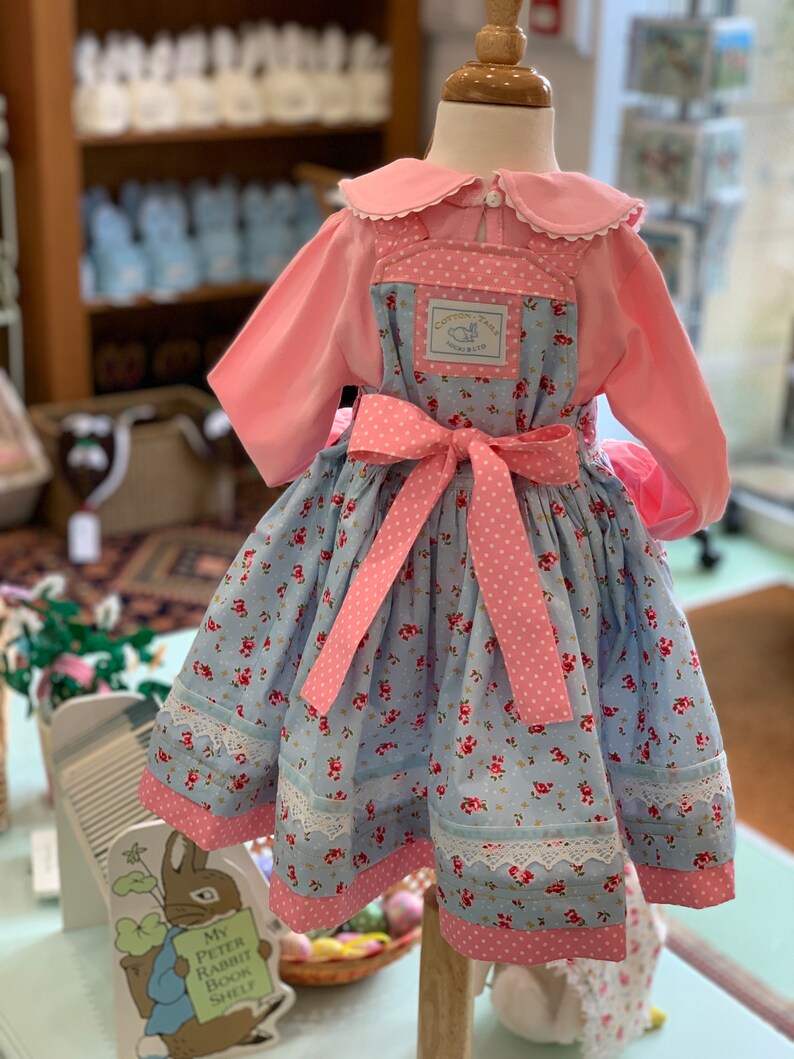 Peter Rabbit ... 'flopsy Bunny' Pinafore Dress, Baby Pink & Vintage ...