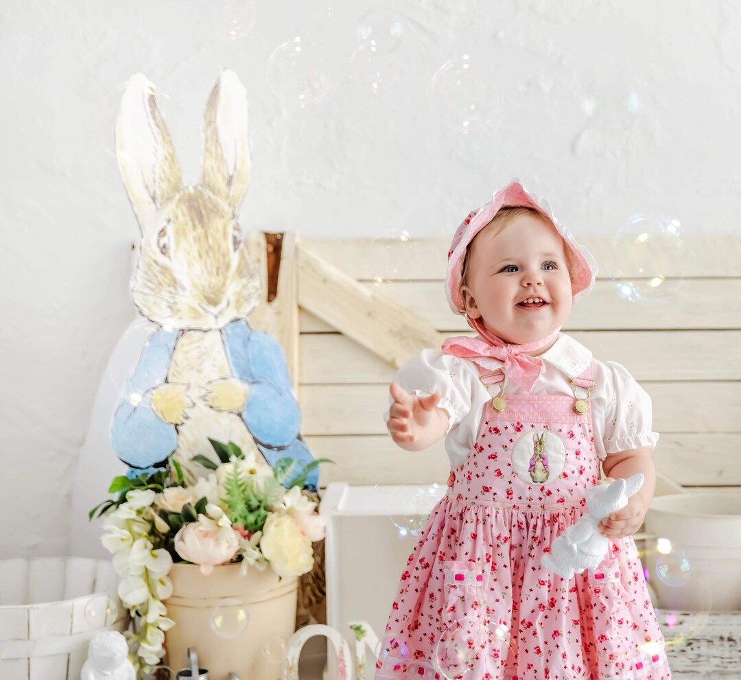 Peter Rabbit ... 'flopsy Bunny' Pinafore Dress, Baby Pink & Vintage ...