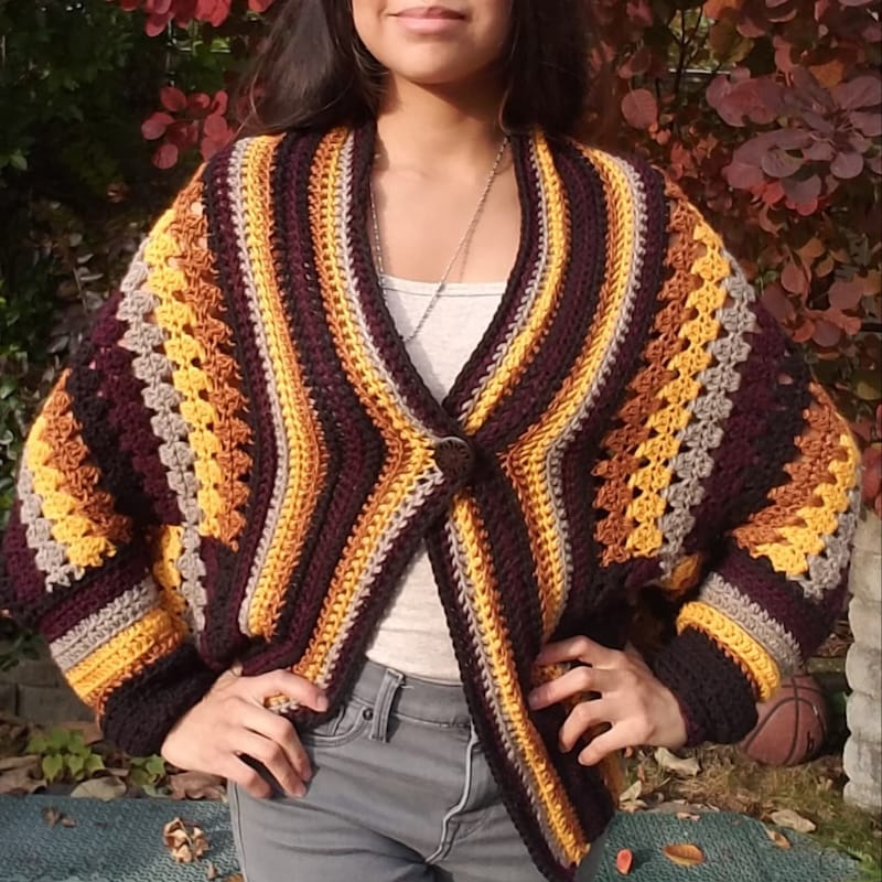 Crochet Boho Cardigan - Etsy