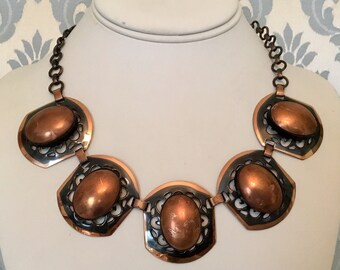 Copper necklace | Etsy