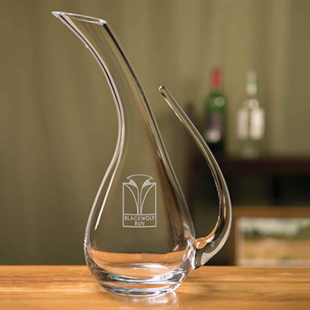 Carafe With Pouring Handle - Personalized Gift Engraved - Etsy