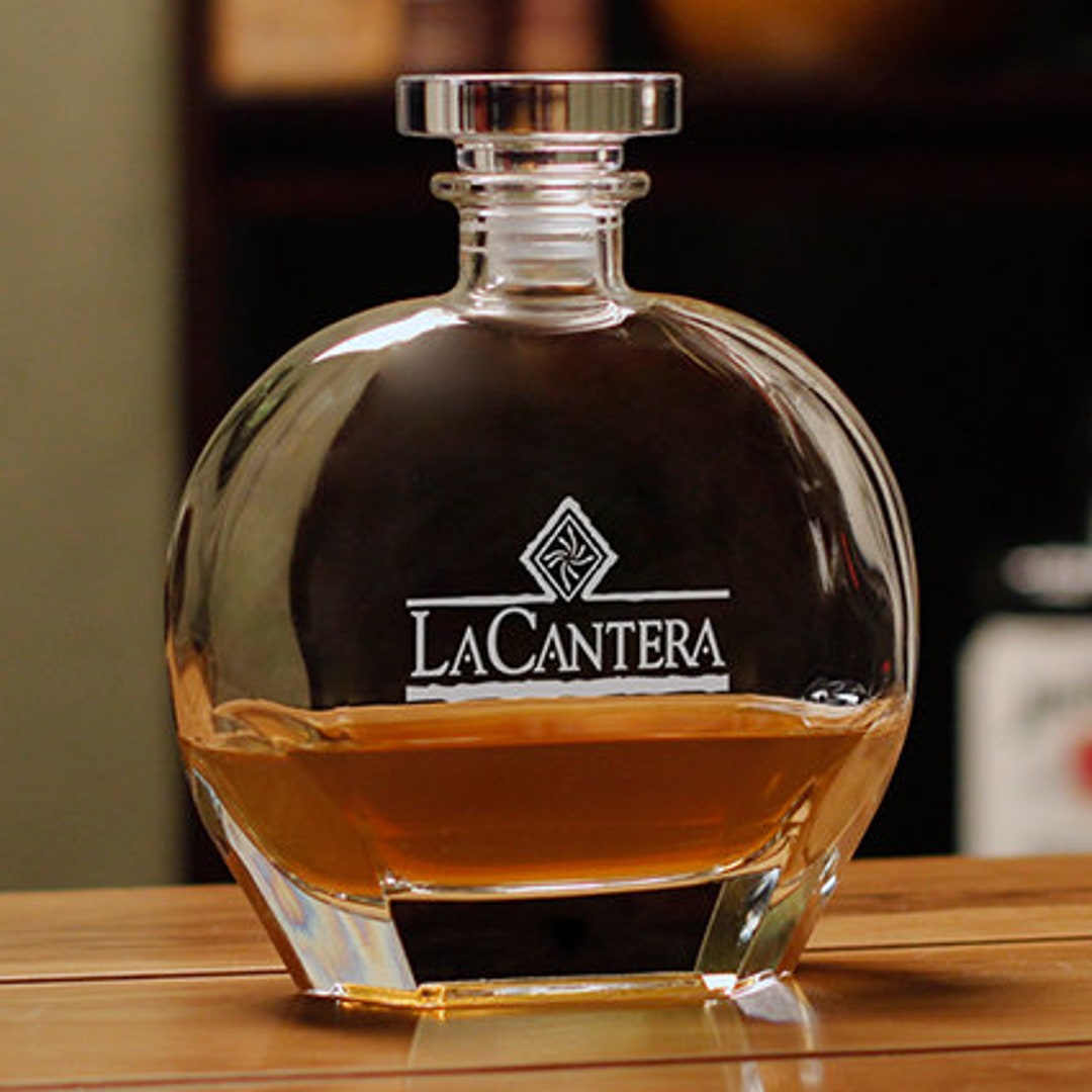 Puccini Decanter - Premium Italian Glass - Personalized Gift Engraved ...