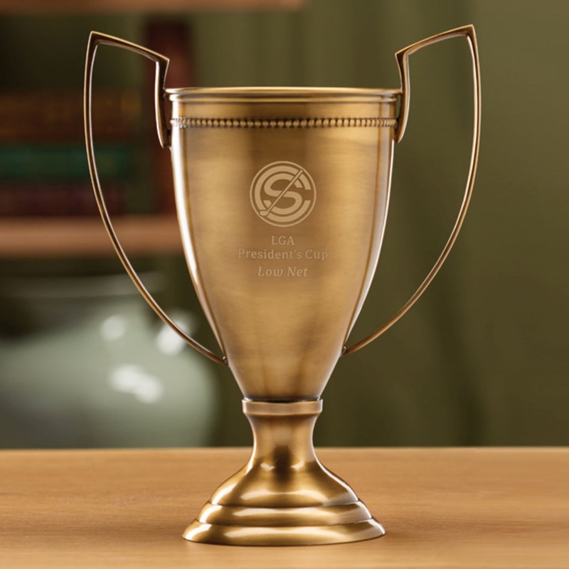 Vintage Large Trophy Cup - Etsy