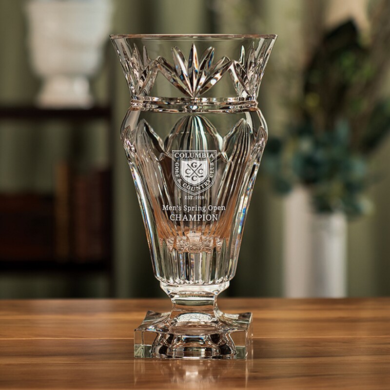 Lead Crystal Award - Etsy