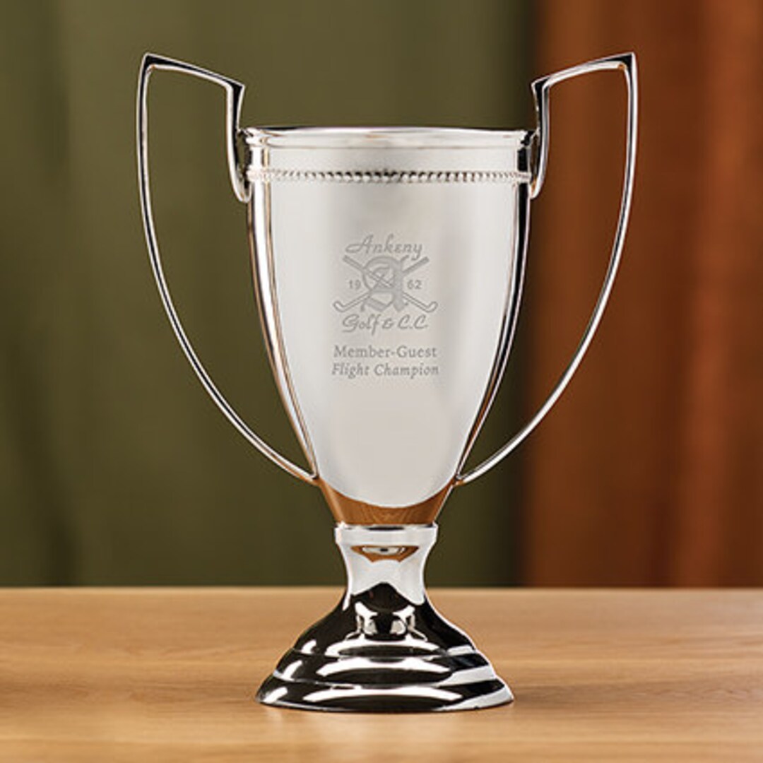 Erikson Trophy Cup - 12 1/2" Tall Nickel-plated Non Tarnish ...