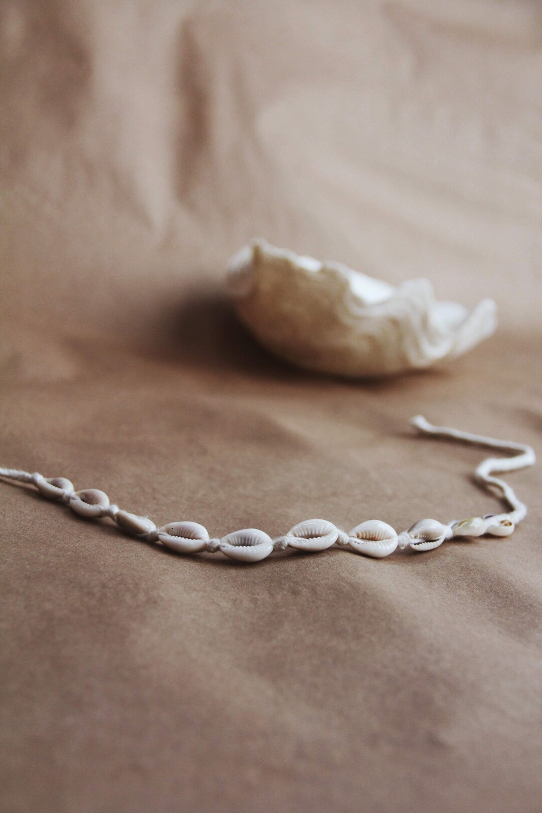 Cowrie Shell Choker/anklet - Etsy