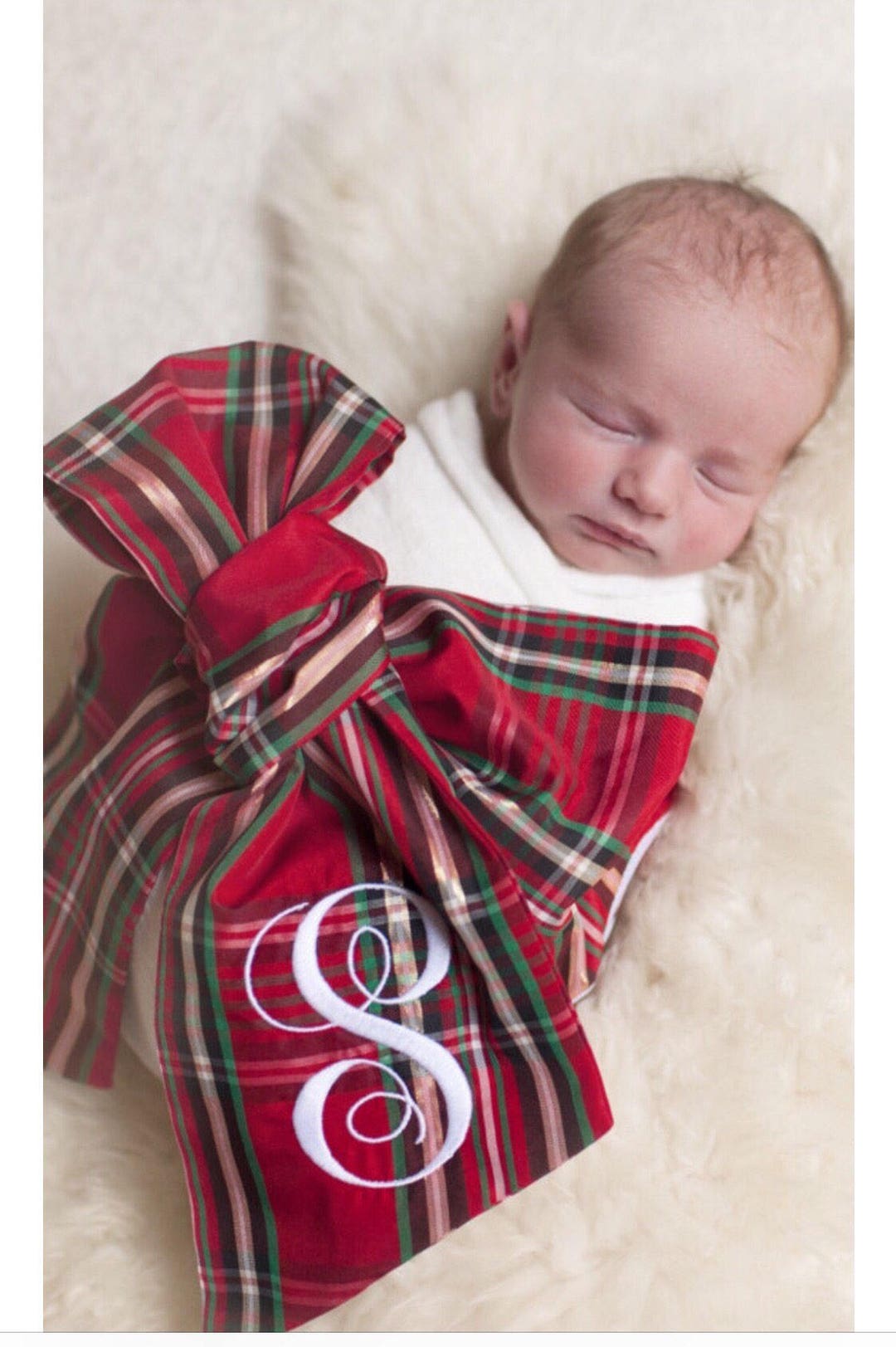 Christmas Baby Sash, Holiday Baby Sash - Etsy