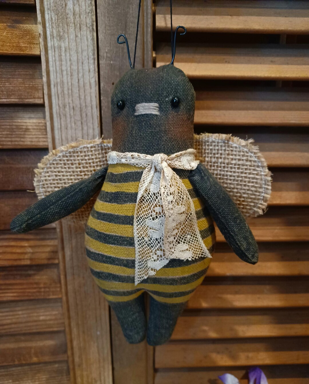Primitive Little Bee Doll Summer Honeybee Bumble Bee - Etsy