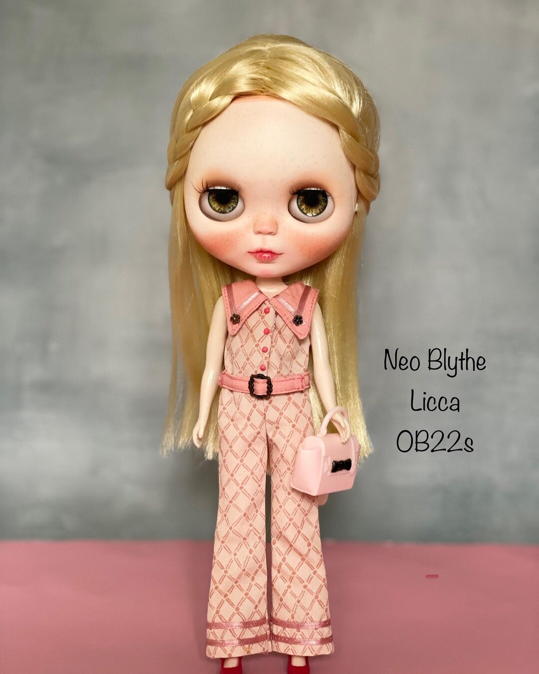 Blythe and Licca Jumpsuit -( Fit Neo Blythe, Obitsu 22 S Body) - Etsy