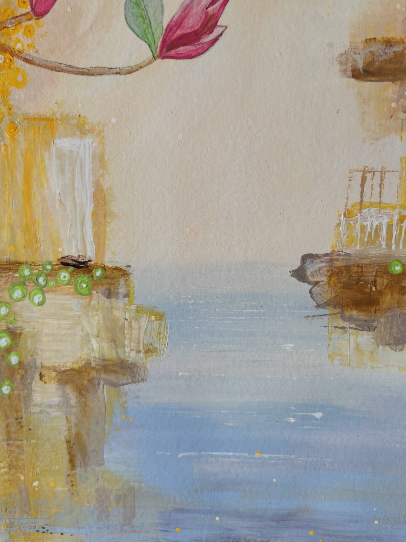 Painting on A3 Paper Acrylic Painting Wall Art Wall - Etsy Ireland