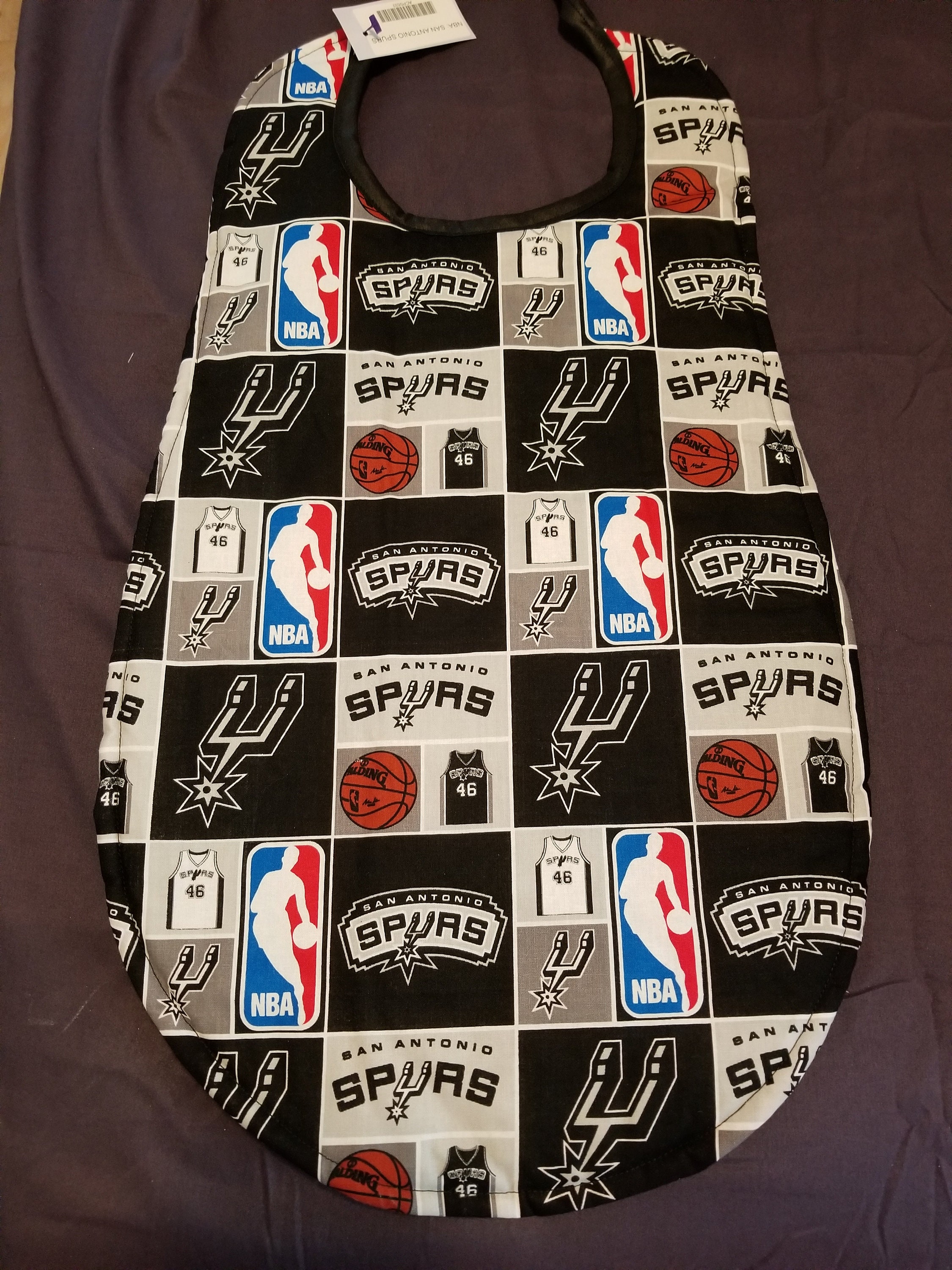Basketball Adult Clothing Protector bib Made With NBA - Etsy Hong Kong