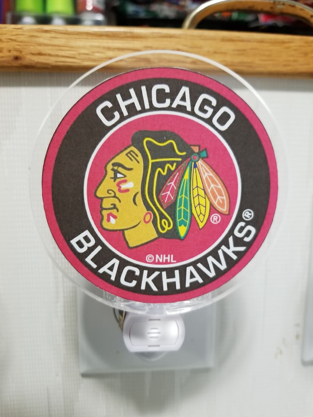Hockey Team Nightlights - NHL - Handmade With Acrylic Shapes - Etsy