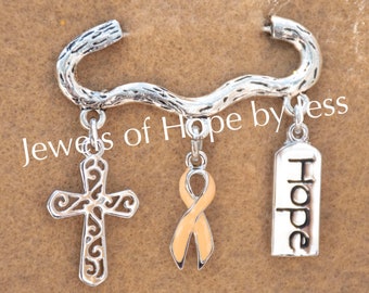 Uterine Cancer Awareness Ribbon Spiral Earrings - Etsy