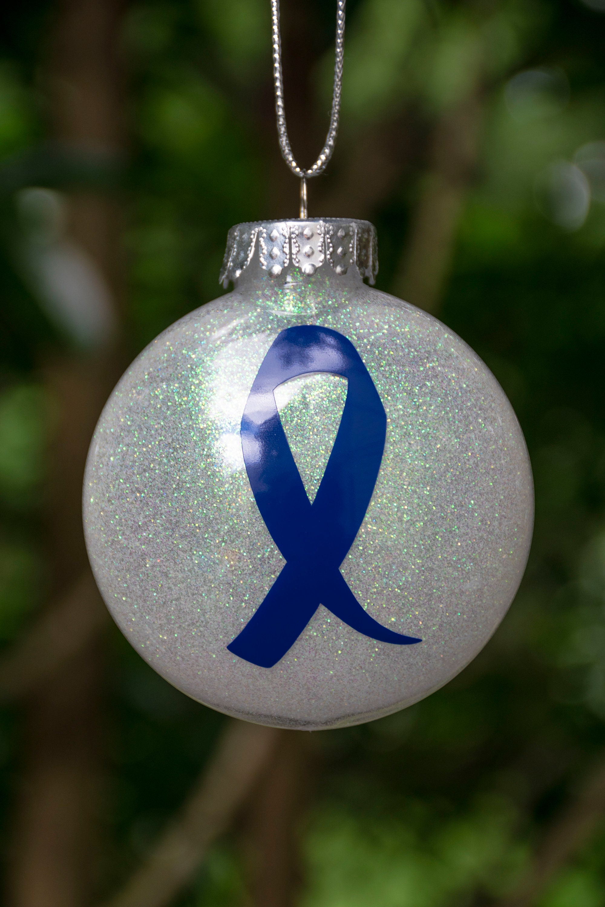Colon/colorectal Cancer Awareness Ribbon Holiday/christmas Ornament - Etsy