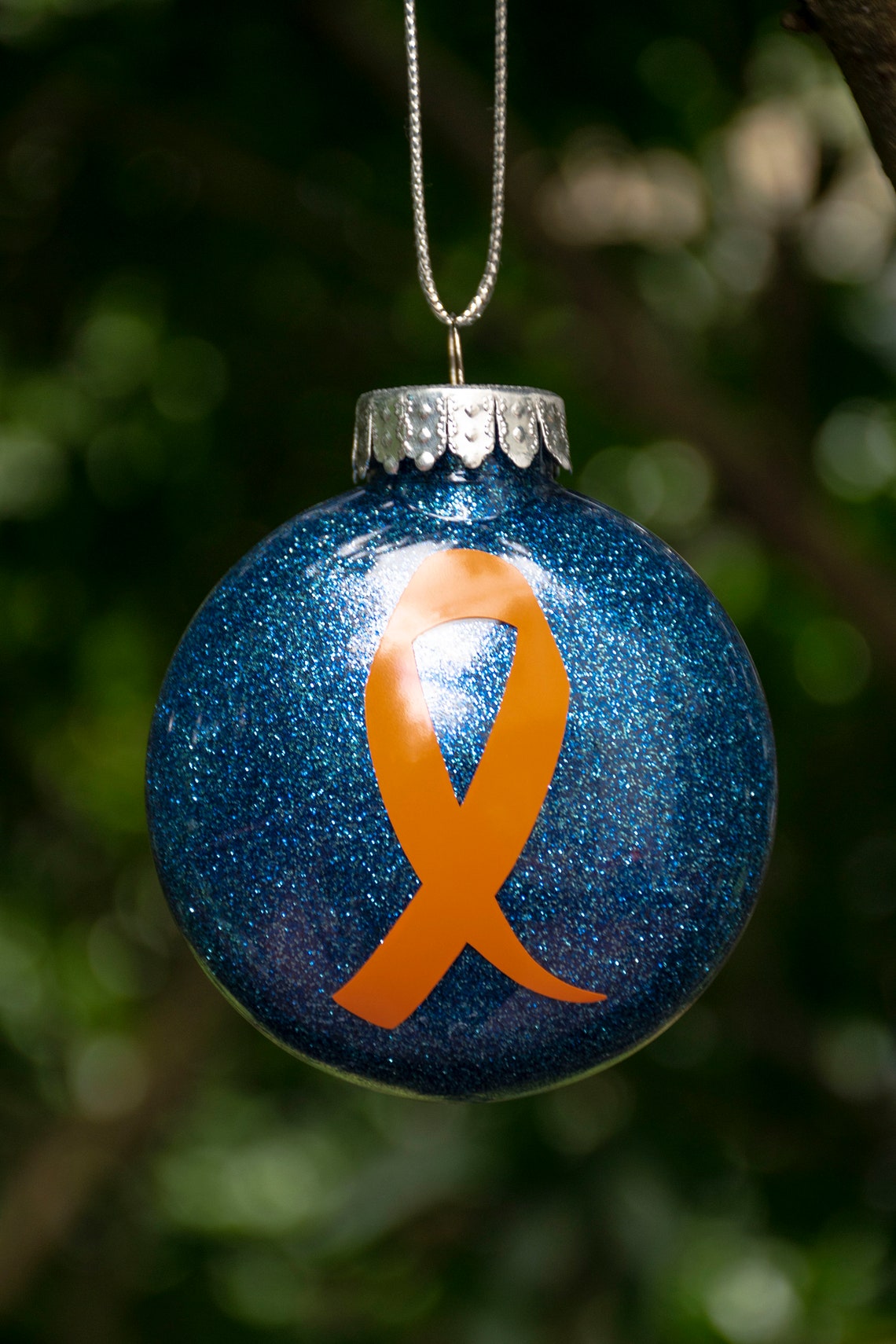 Leukemia/kidney Cancer Awareness Ribbon Holiday/christmas Ornament - Etsy
