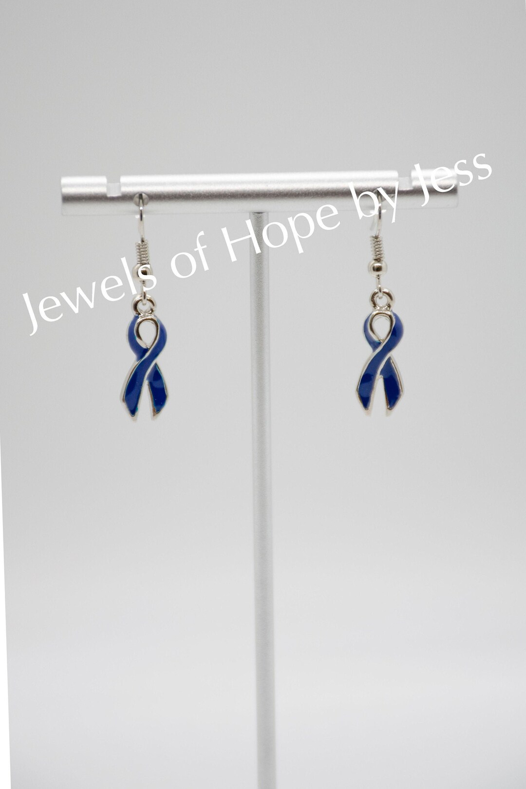 Colon/colorectal Cancer Awareness Ribbon Earrings - Etsy