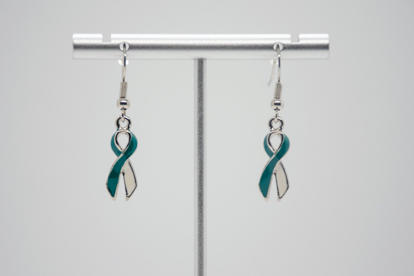 Cervical Cancer Ribbon Awareness Earrings | Etsy