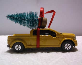 Ford Ranger Raptor Truck Carrying Christmas Tree2019 Red Ford - Etsy