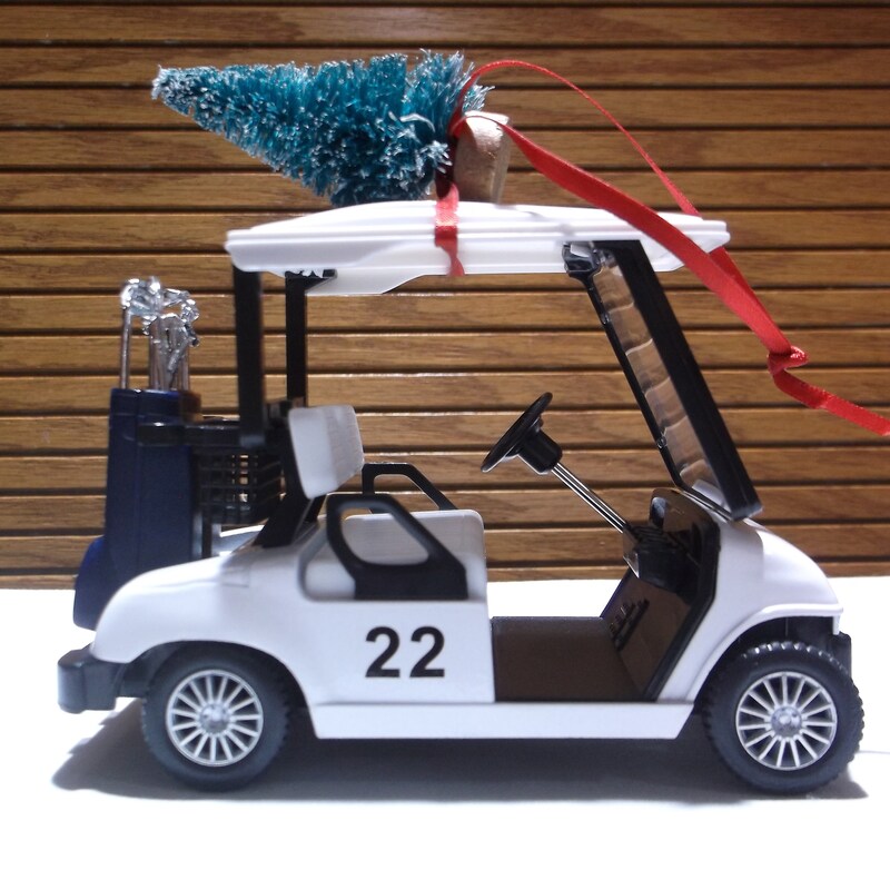 Christmas Golf Cart Decor - Etsy