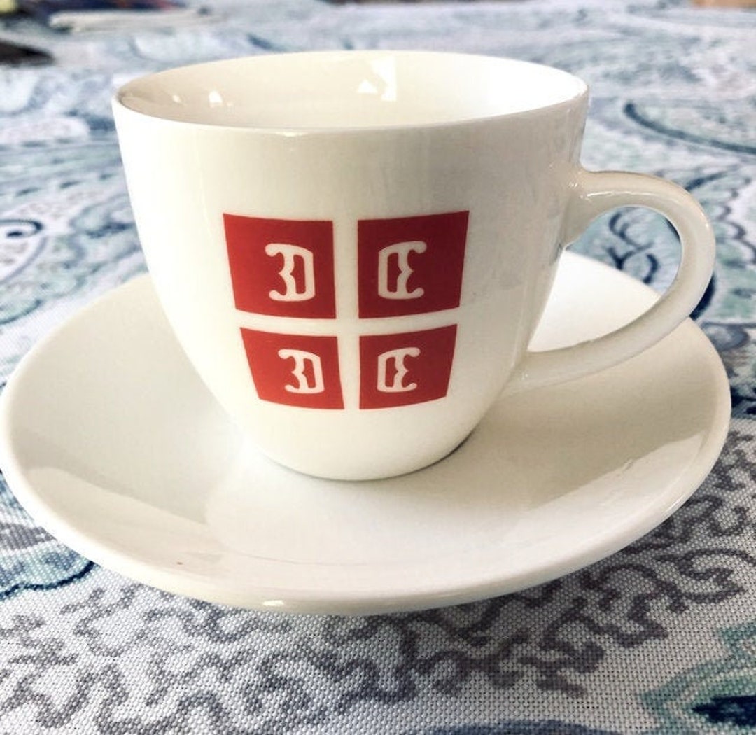 Serbian 4c's Mug & Saucer - Etsy