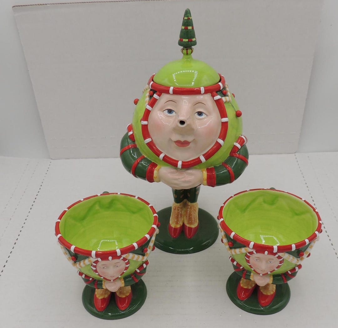 Patience Brewster Krinkles Tea Set Whimsical Dept 56 NWT No Box - Etsy