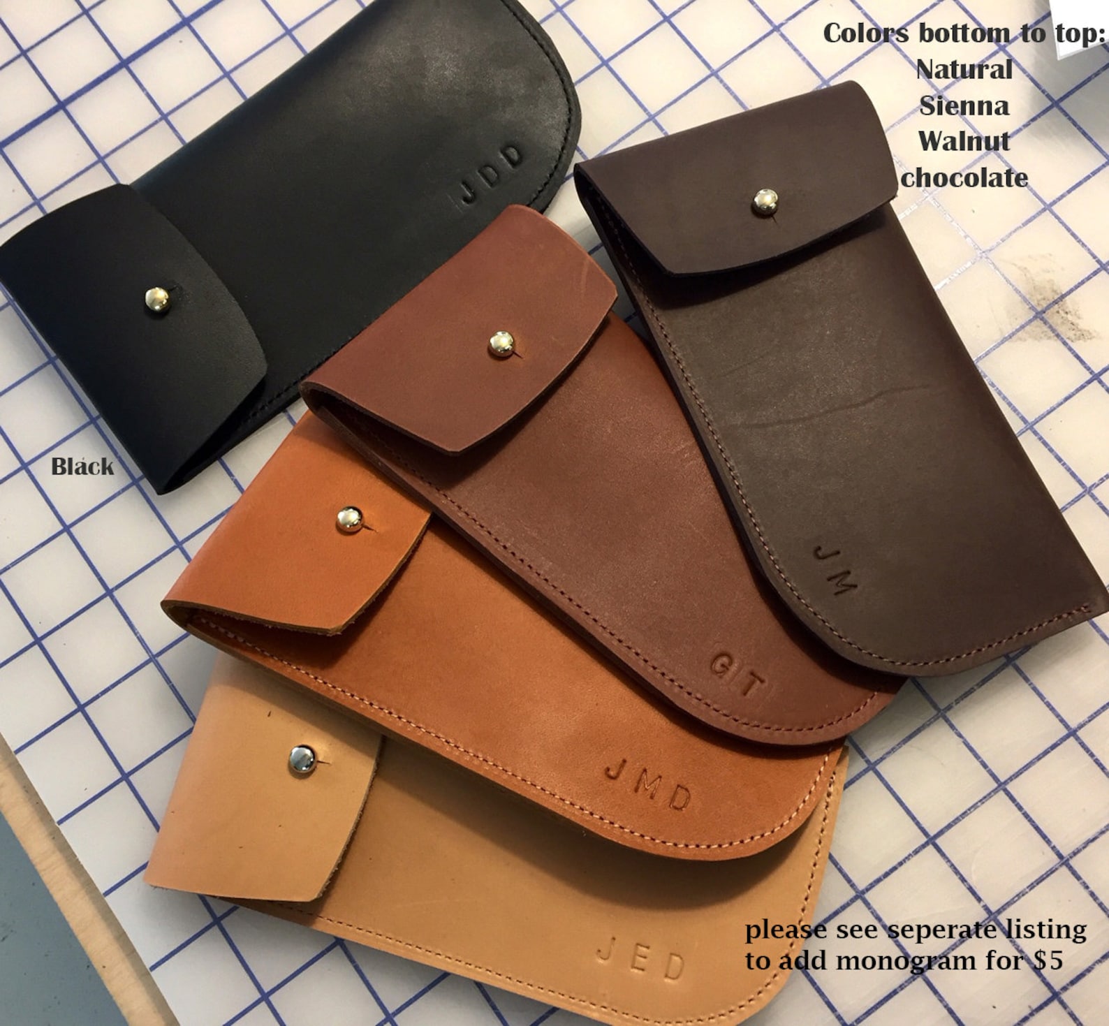 Leather Sunglass Case Handmade leather Sunnies Case Leather | Etsy