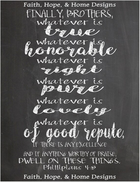 Chalkboard Art Bible Verse
