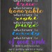 Chalkboard Style Bible Verse Scripture Sign Chalk Wall Art - Etsy