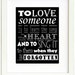 To Love Someone Inspirational Wall Poster 8x10 Digital Art - Etsy